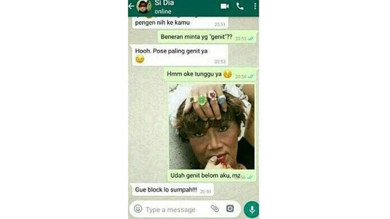 5 Chat Minta 'Pap' Ini Bikin Geleng Kepala Sekaligus Geregetan - Hot Liputan6.com