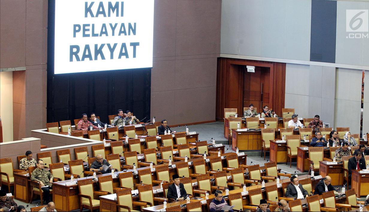 FOTO: DPR Gelar Rapat Paripurna Pembukaan Masa Sidang IV 2017-2018 ...