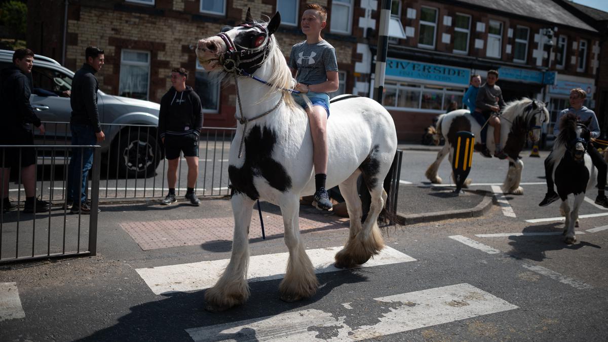 Kemeriahan Hari Pertama Pameran Kuda Appleby di Inggris - Foto Liputan6.com