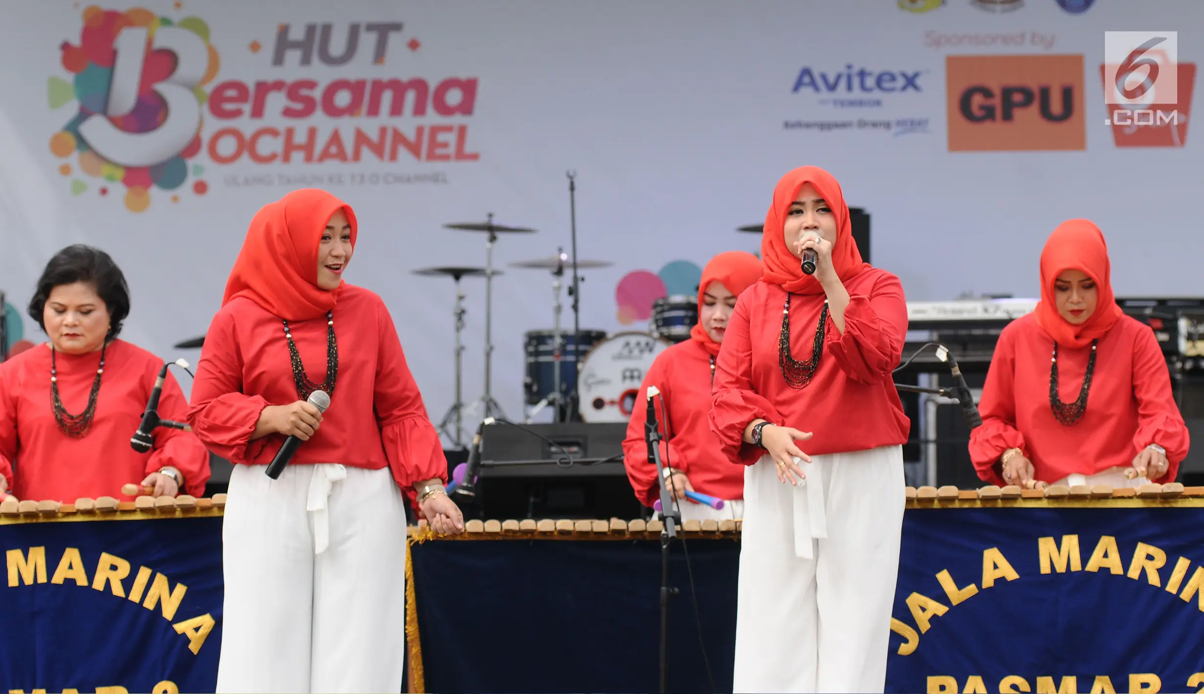 PHOTO: Dari Geisha hingga Pencak Silat Marinir Meriahkan HUT O Channel ...