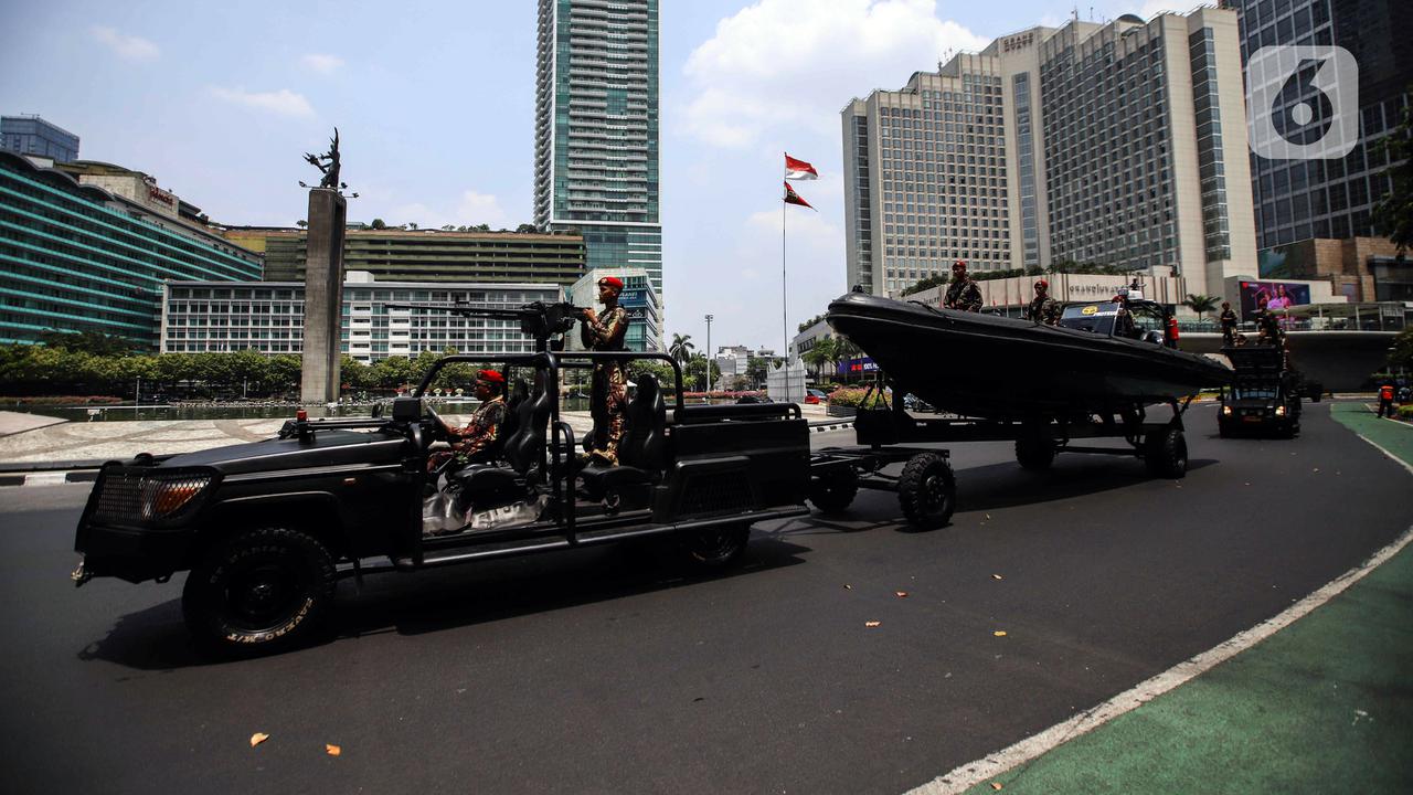 Parade Pasukan dan Alusista HUT ke-78 TNI, Ini Rekayasa Lalu Lintasnya