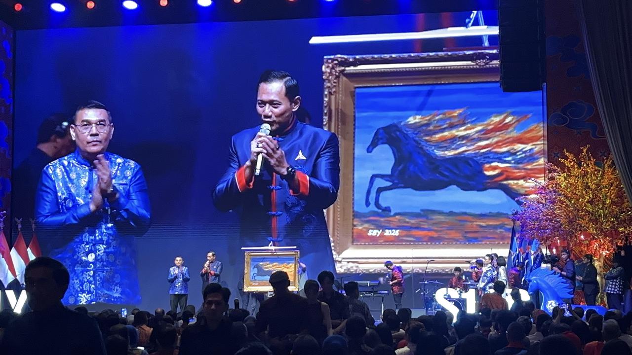 Lukisan Kuda Api SBY Laku Rp 6,5 Miliar, Hasilnya Disumbangkan untuk ...