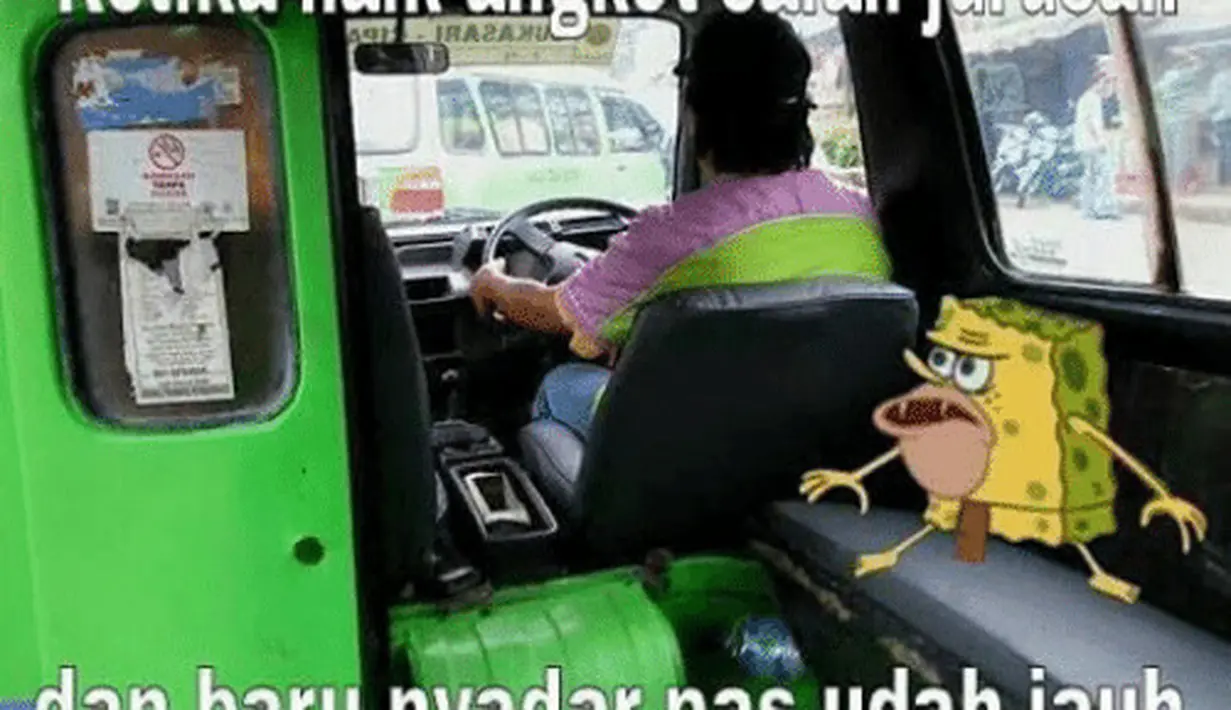 10 Potret Meme Angkot Ala Netizen, Siap-Siap Bikin Ngakak! - Photo ...