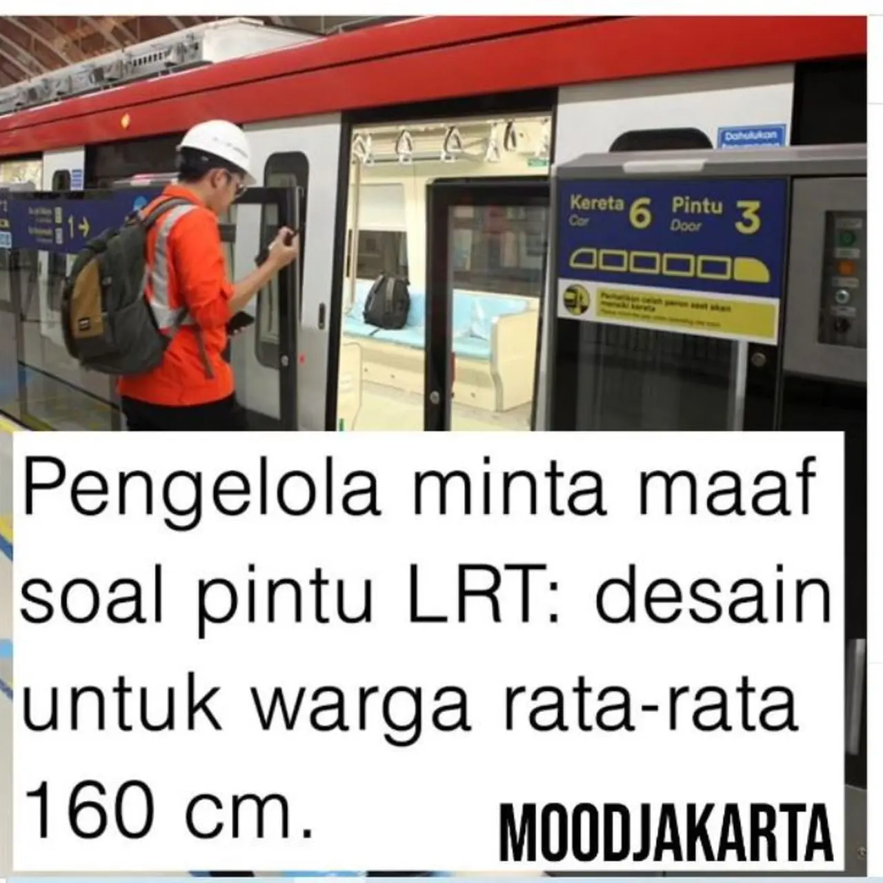 Pengelola LRT Minta Maaf Soal Pintu Kereta LRT Jabodebek yang Disebut ...
