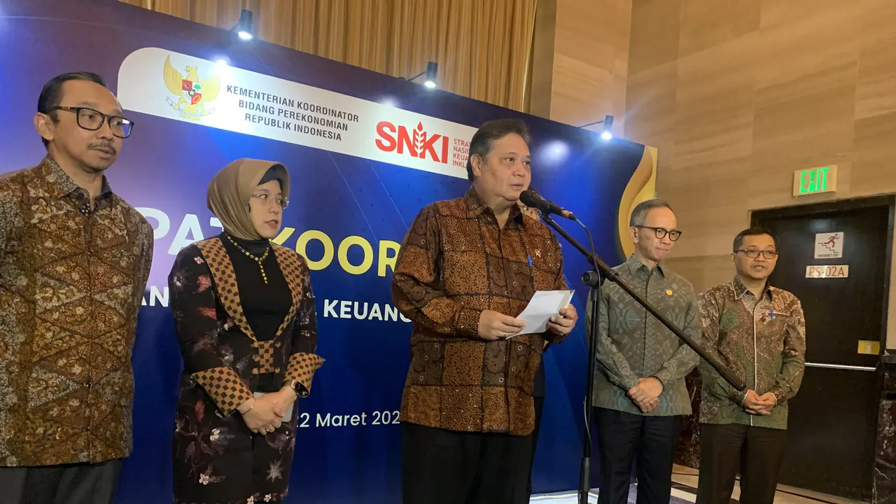 Menko Airlangga Bocorkan Tantangan Inklusi Keuangan di Indonesia - Bisnis Liputan6.com