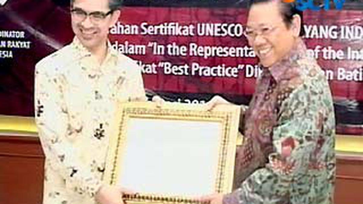 Unesco: Wayang, Keris dan Batik Milik Indonesia!