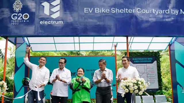 Motor Listrik Electrum Resmi Jadi Kendaraan KTT G20 - On Off Liputan6.com