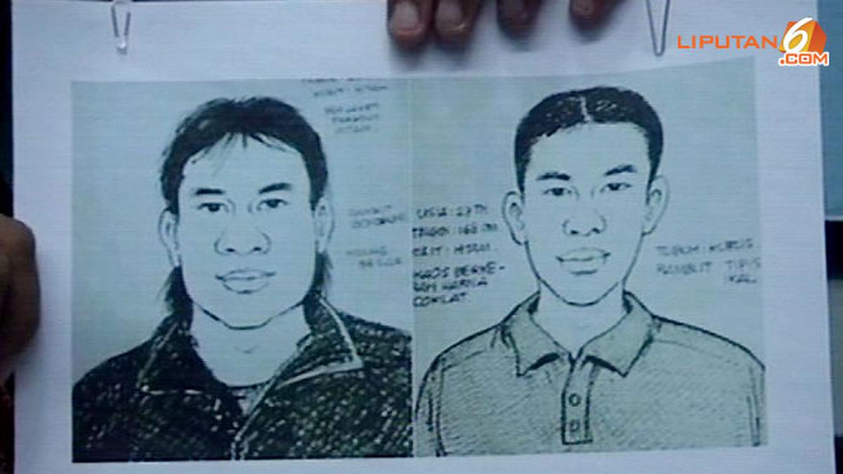 Penembak Polisi Teridentifikasi, Sketsa Wajah Dibuat - News Liputan6.com