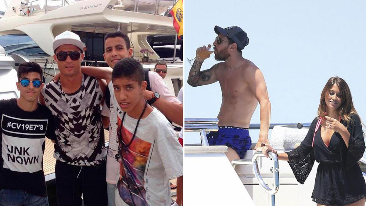 Lionel Messi dan Cristiano Ronaldo Kompak Liburan di Ibiza - Spanyol ...
