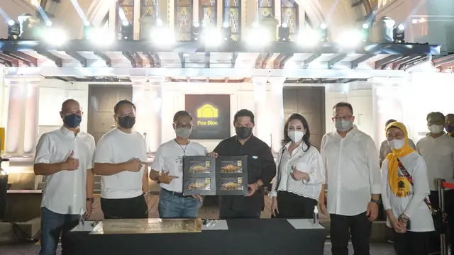 Pos Bloc Jakarta Resmi Dibuka, Pos Indonesia Dukung Kemajuan Seni dan ...