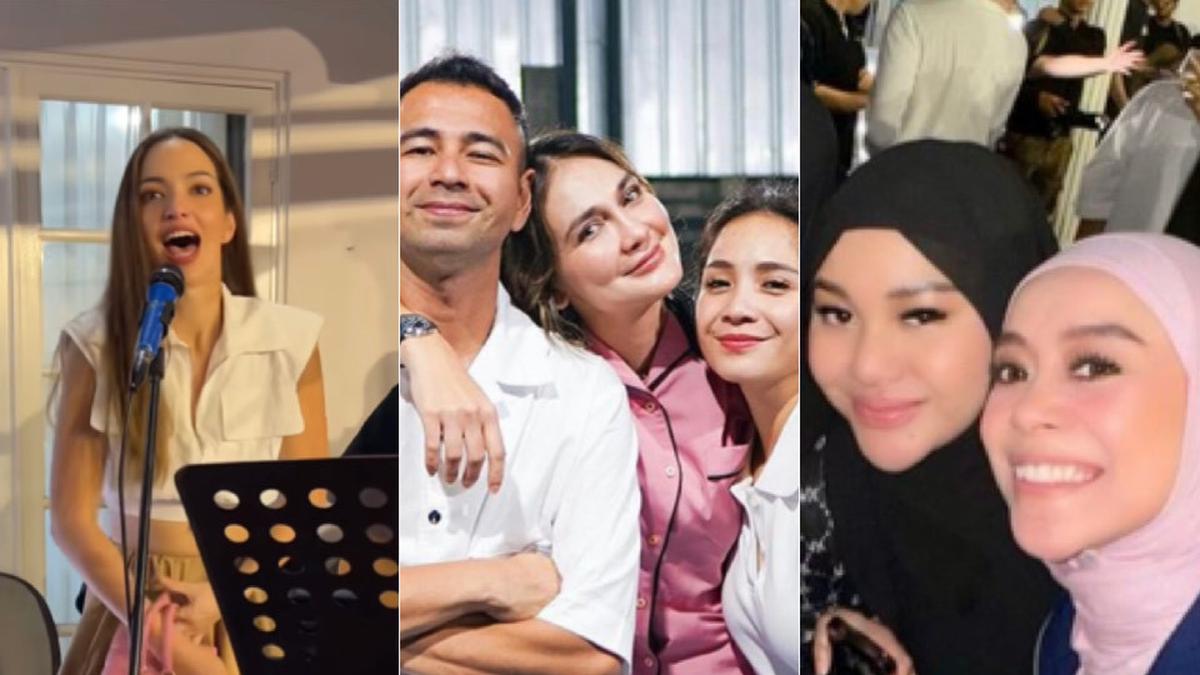 Begini 8 Gaya Kasual Para Artis Saat Kejutan Ulang Tahun Nagita Slavina dan Raffi Ahmad, dari ...