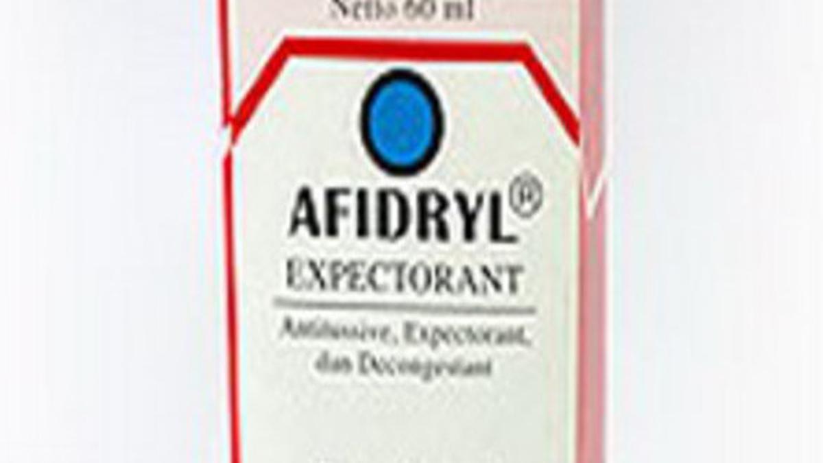 AFIDRYL expectorant