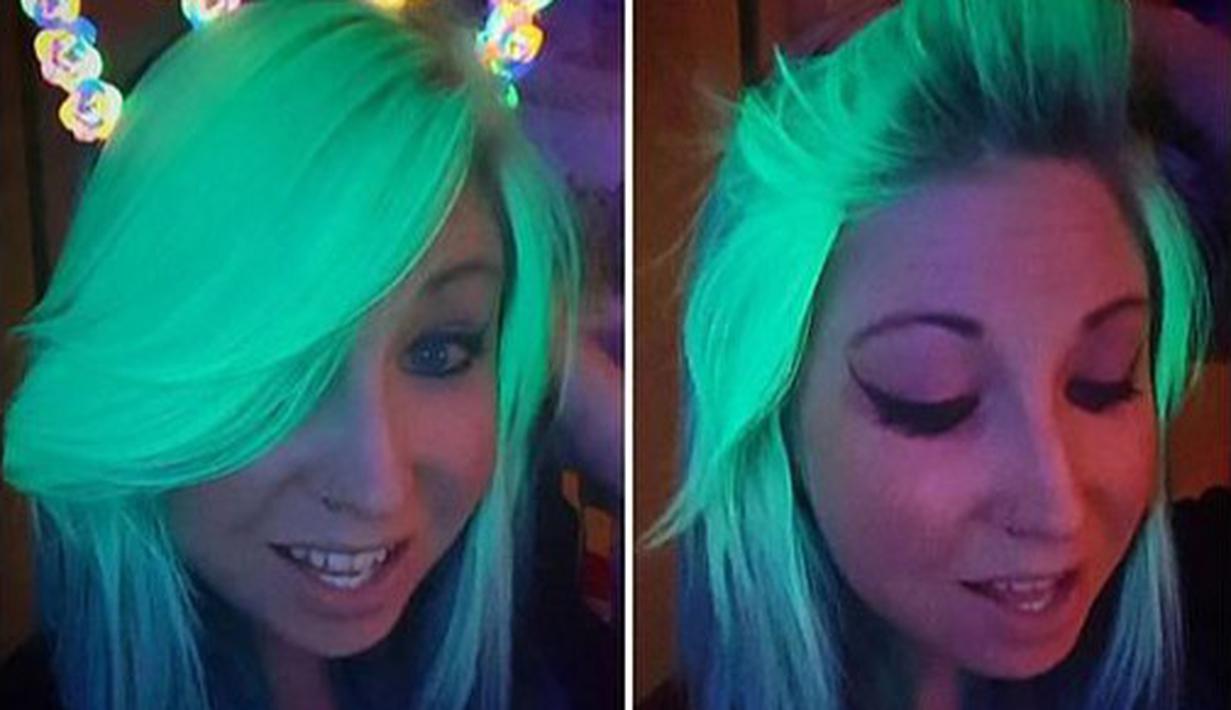 Tak Kalah Seru Dengan Rambut Pelangi, Rambut-Rambut Glow In The Dark ...