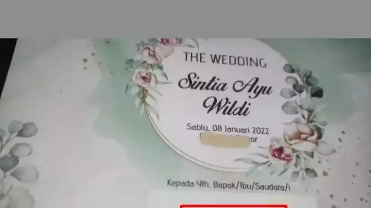 10 Potret Nama Lucu di Undangan Nikah Ini Bikin Senyum Sendiri - Hot ...