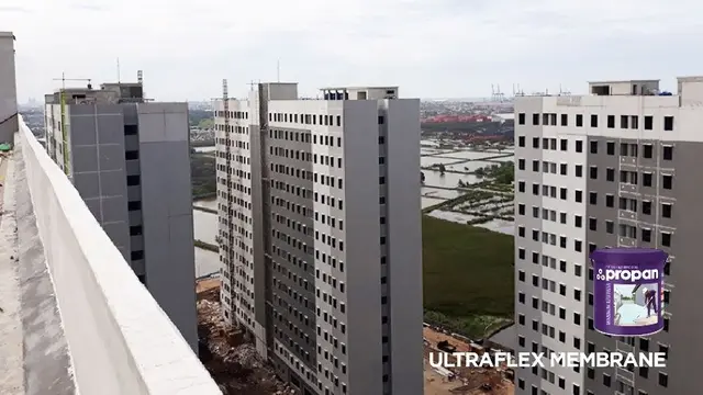Ultraflex Membrane Solusi Waterproofing Dak Beton untuk Konstruksi ...