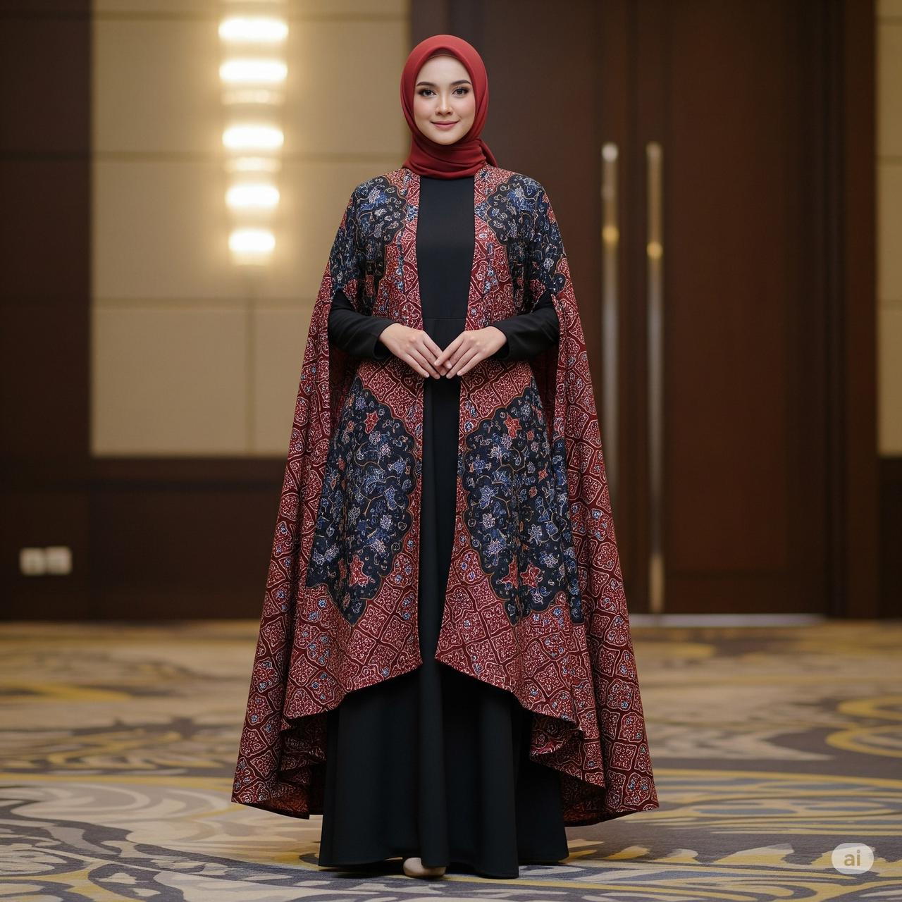 12 Model Baju Gamis Batik Pesta Elegan Terbaru 2025, Stylish, Nyaman ...