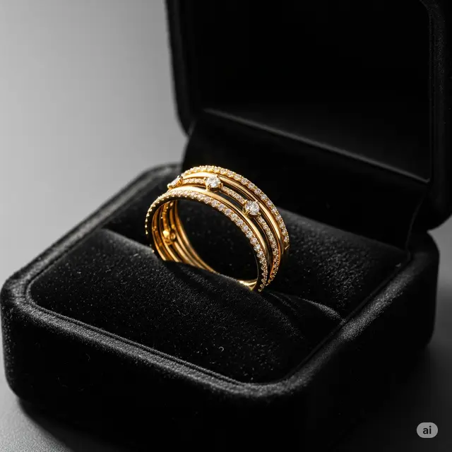 7 Model Cincin Emas di Jari Tengah yang Tonjolkan Keunikan dan Gaya ...