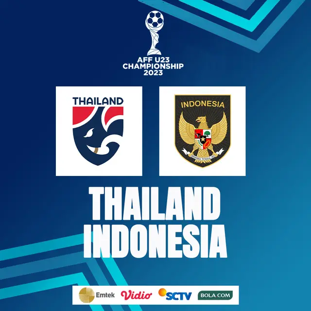 Link Live Streaming Semifinal Piala AFF U-23 2023: Thailand Vs Timnas Indonesia - Indonesia Bola.com