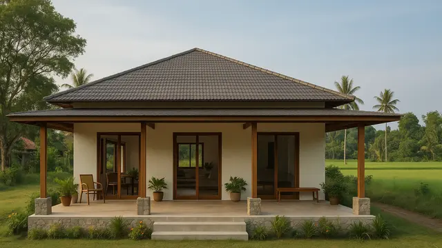 6 Inspirasi Model Rumah Kontemporer 1 Lantai di Desa, Cocok untuk Hidup ...