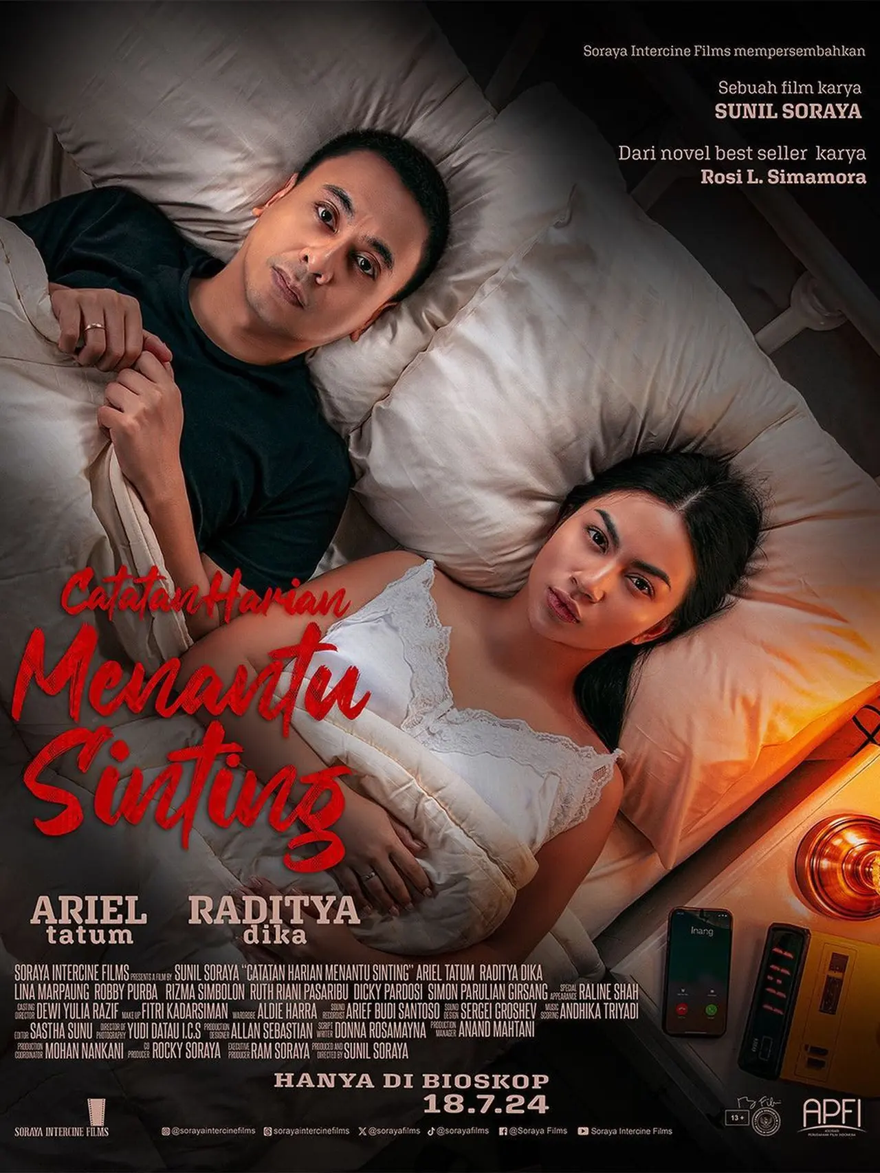 Raditya Dika Perdana Lakoni Adegan Panas Bareng Ariel Tatum dalam Film ...