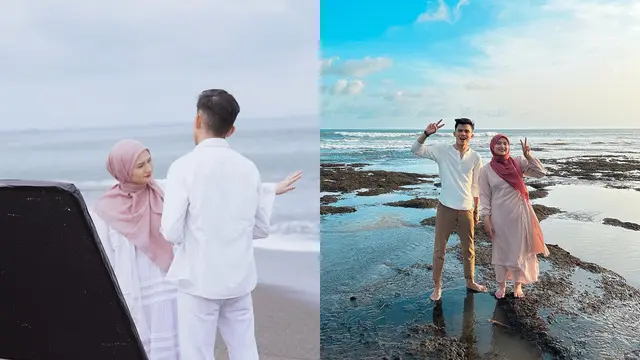 7 Potret Nadzira Shafa dan Iss Arffan Rilis Video Lagu Baru, Tetap Jaga ...