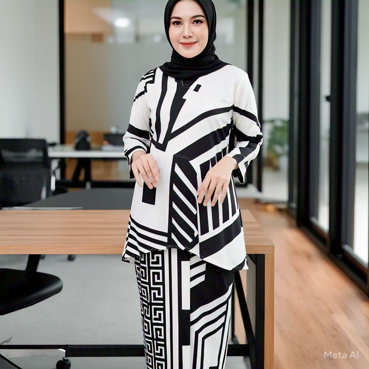 12 Model Baju Gamis Terbaru 2025, Sentuhan Detailnya Bikin Tampil Kalem ...