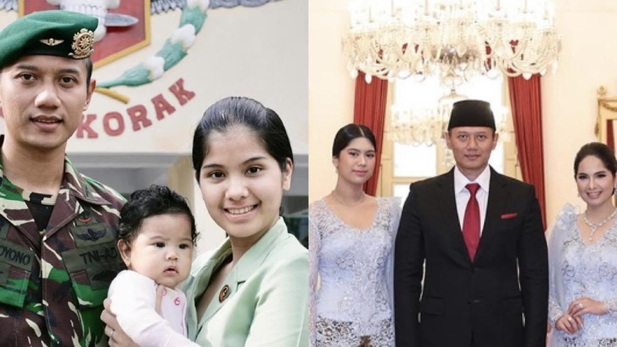 8 Potret Gaya Anggun Annisa Pohan Setia Dampingi AHY dari Ibu Persit hingga Resmi Menjadi ...