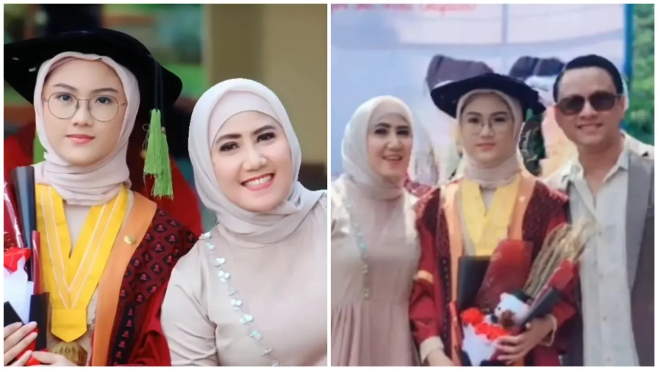 6 Potret Sherin Anasya Putri Ine Sinthya Wisuda Sarjana Kedokteran ...
