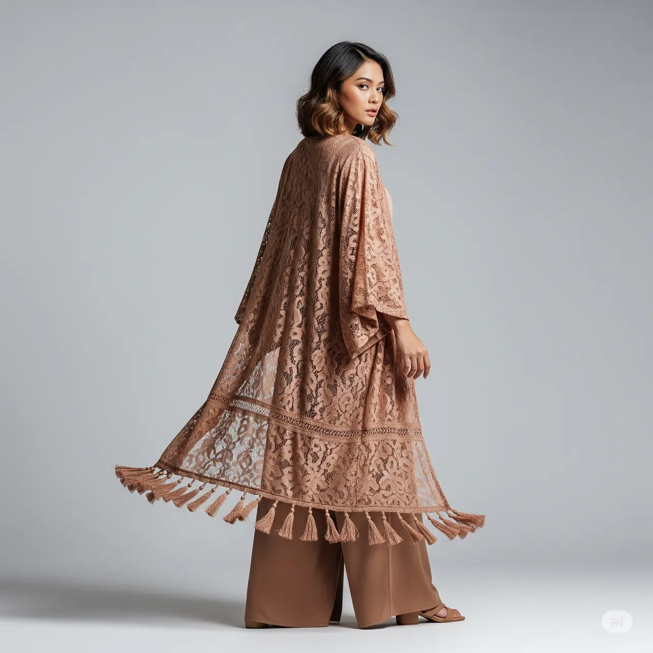 9 Inspirasi Model Cardigan Brokat Modern: Tampil Mewah dan Stylish ...