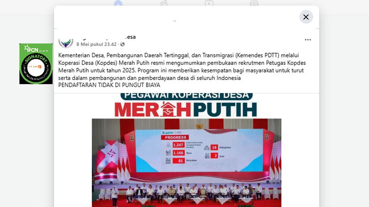 Jangan Mudah Tergiur Rekrutmen Pegawai Koperasi Merah Putih, Awas ...