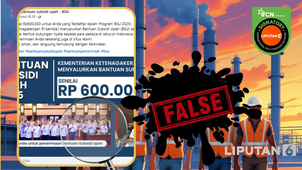 Cek Fakta: Tidak Benar Ini Link Resmi Kemnaker Untuk Cek Status Penerima BSU - Cek Fakta ...