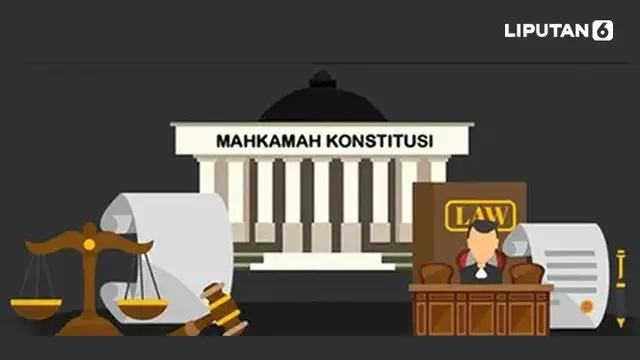 Infografis 4 Poin Krusial Revisi UU MK - News Liputan6.com