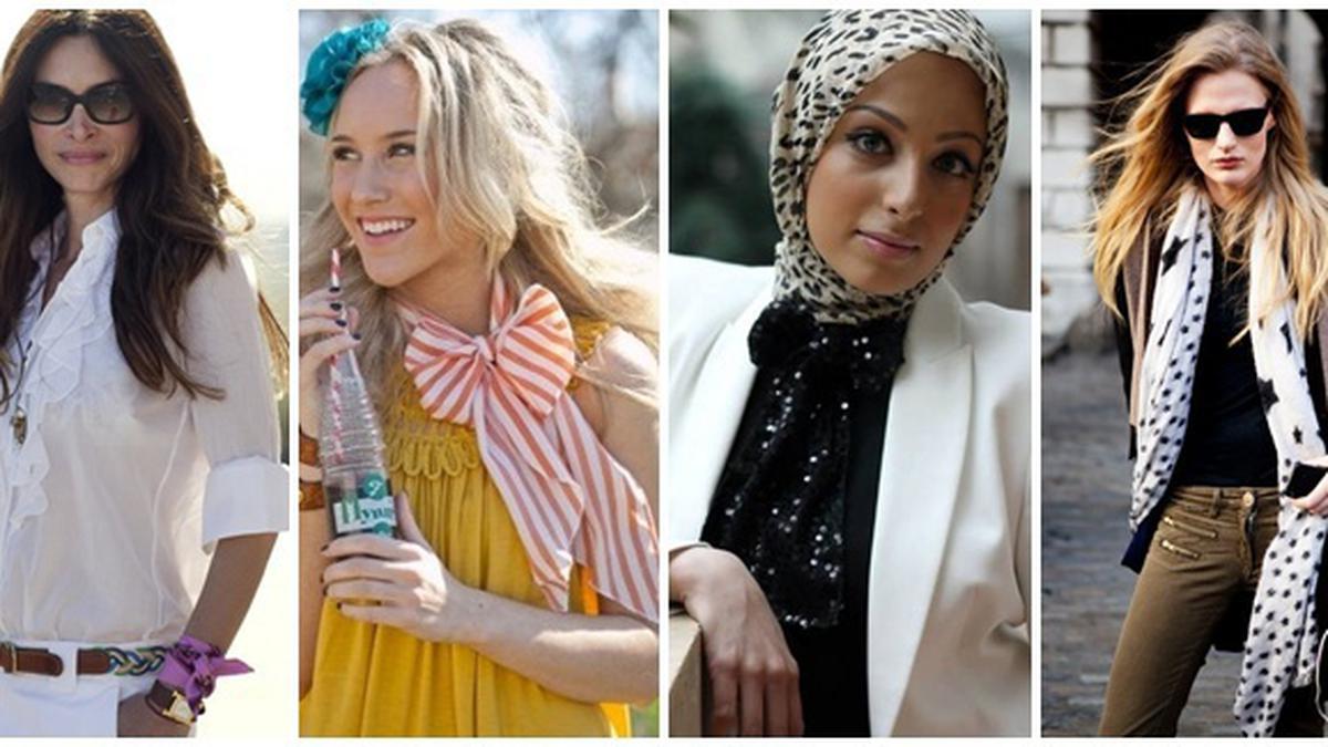 7 Cara Kreatif Dan Cantik Menggunakan Scarf