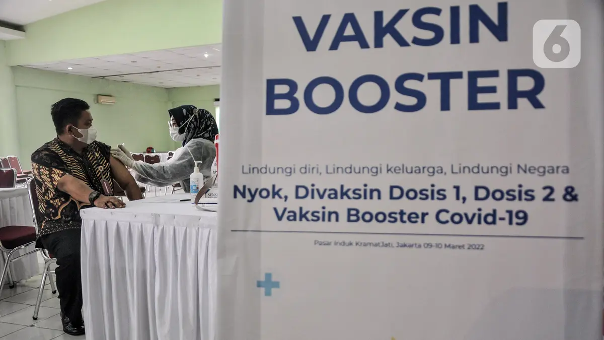Foto Vaksinasi Booster Covid-19 Hari Ini - Foto Terbaru Terkini ...