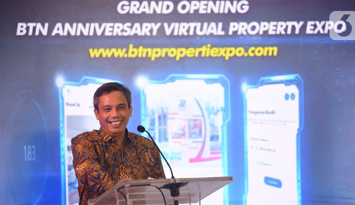 FOTO: BTN Virtual Property Expo Libatkan 75 Pengembang - Foto Liputan6.com