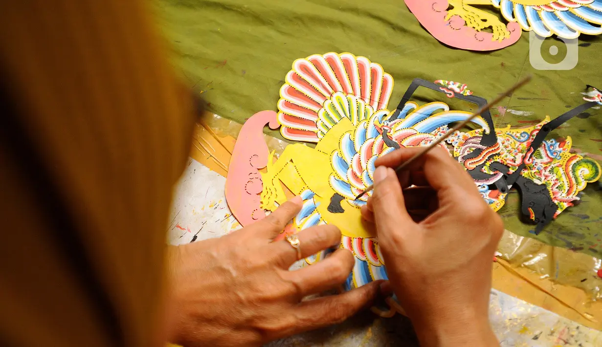 Alih Generasi Pembuat Wayang Kulit di Kota Bantul - Foto Liputan6.com