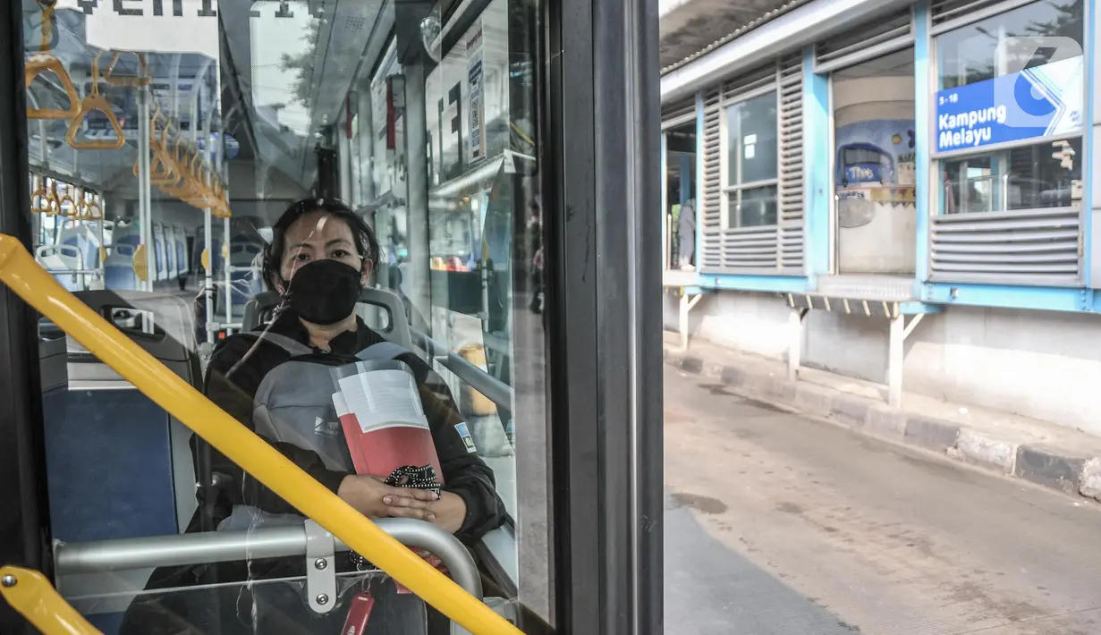 Uji Coba Bus Listrik Transjakarta Kampung Melayu-Tanah Abang via Cikini ...
