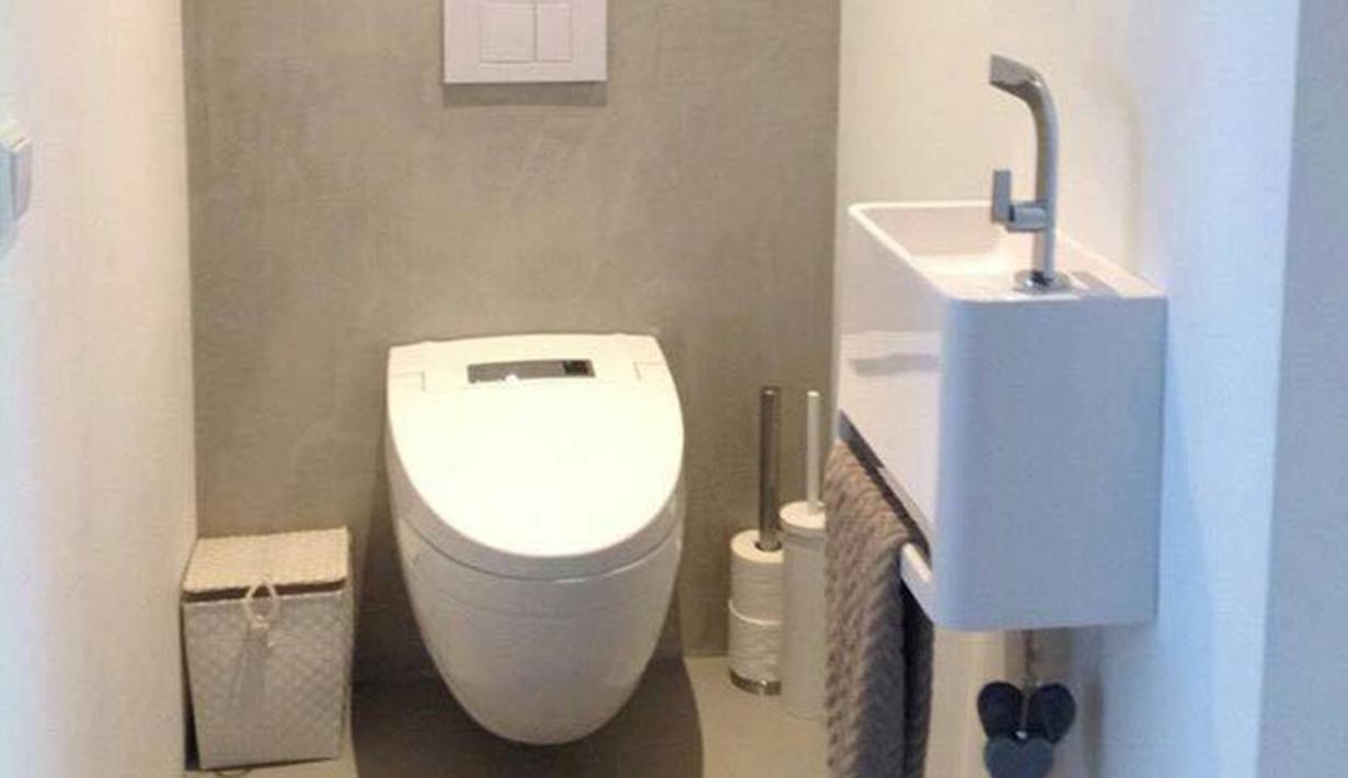 Inspirasi Toilet Modern di Ruangan Sempit Tapi Berkesan Luas - Photo ...