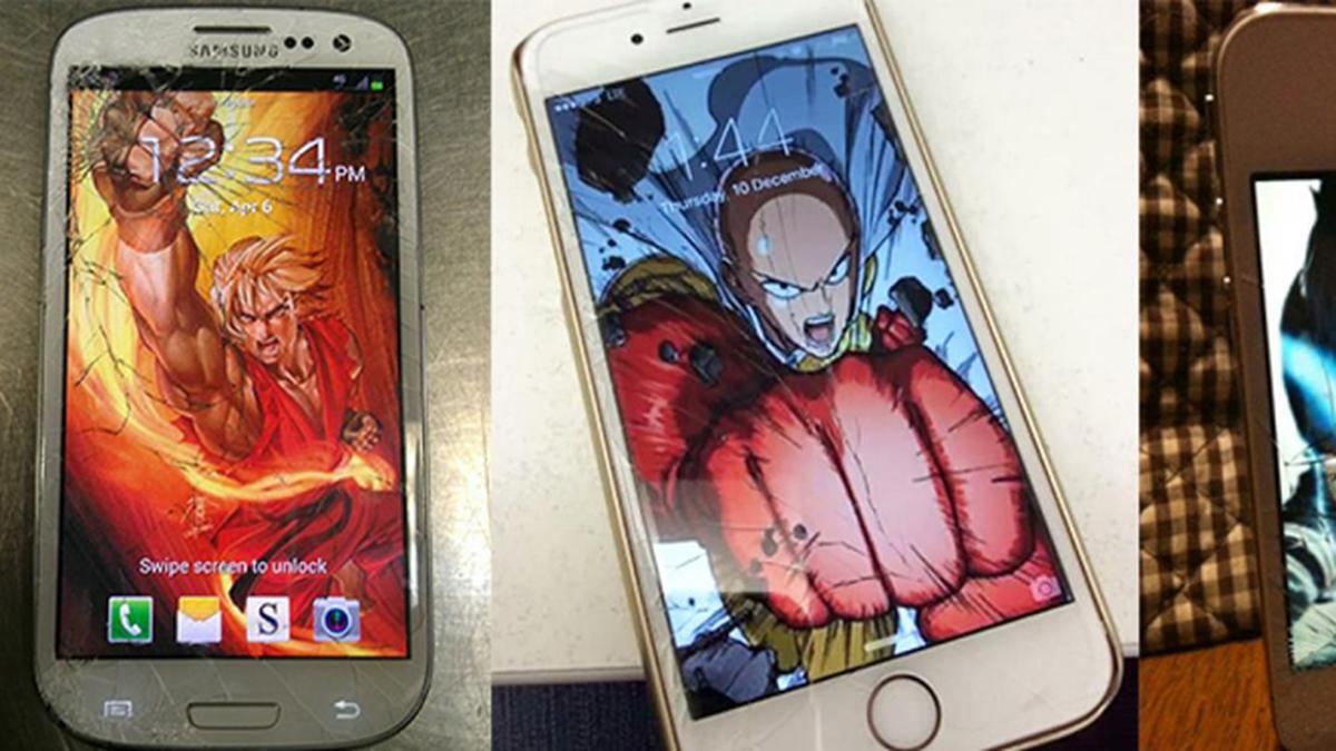 Cara Super Kreatif Atasi Layar Smartphone yang Retak - Citizen6 ...