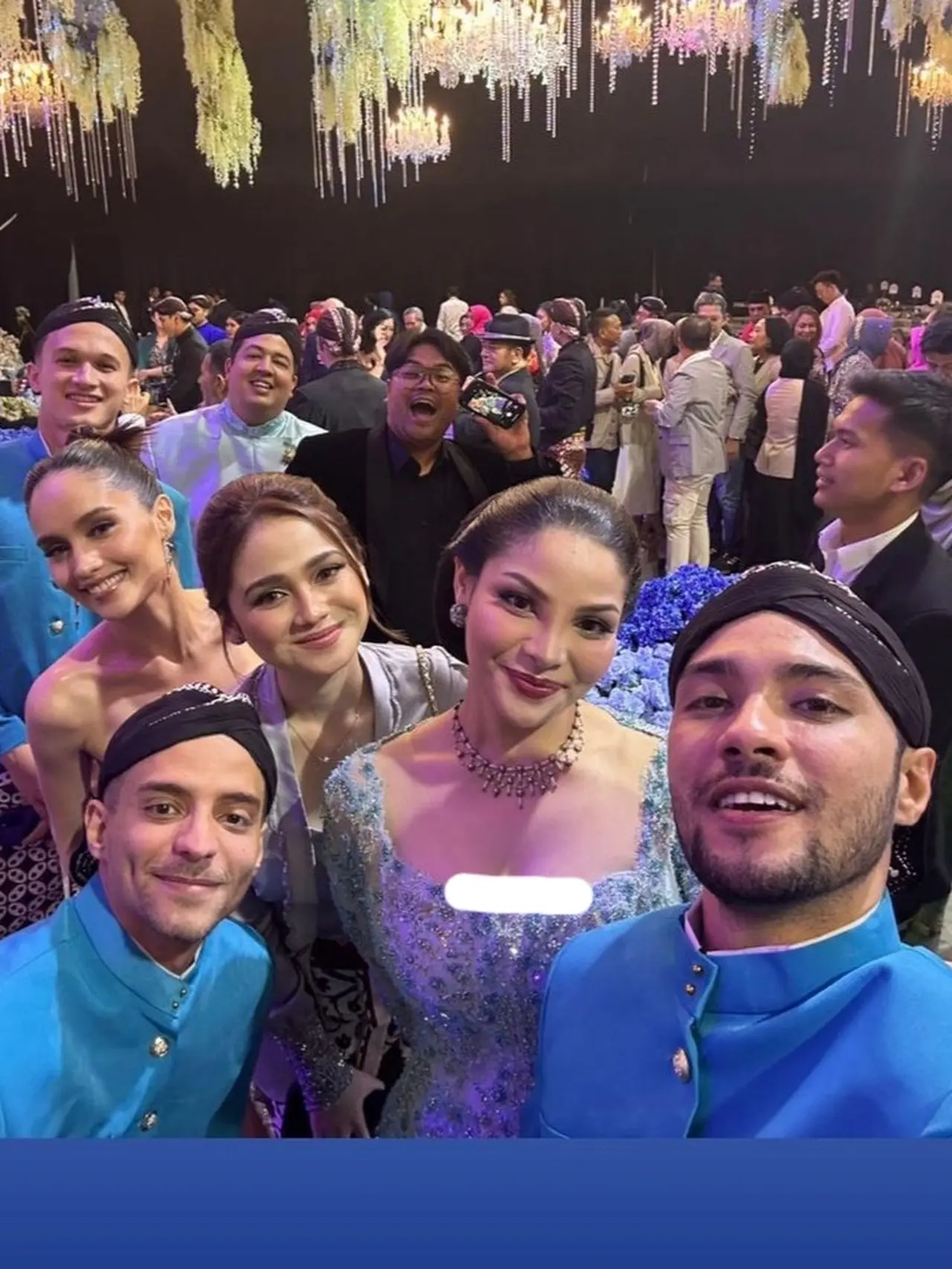 6 Potret Pernikahan Tengku Najwa Putri Enny Beatrice di Malaysia dengan Adat Jawa, Rizky Nazar ...