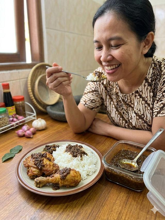 Cara Membuat Bumbu Hitam Madura, Ini Rahasia Warna Pekat dan Teknik ...