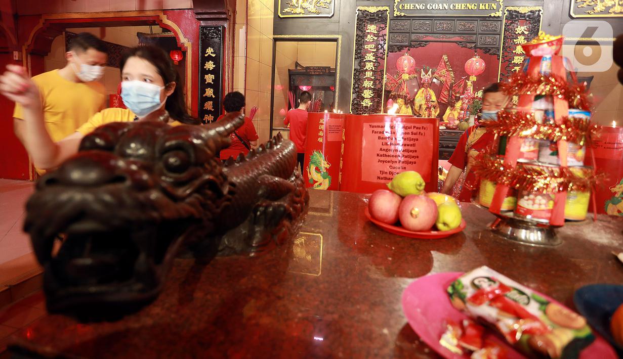 Suasana Perayaan Imlek di Klenteng Toa Se Bio - Foto Liputan6.com