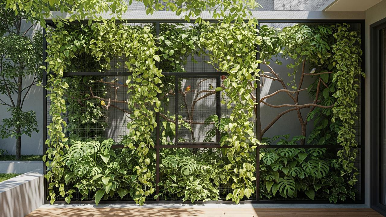 8 Inspirasi Aviary Burung Kecil di Teras Rumah yang Natural Tapi Tetap ...