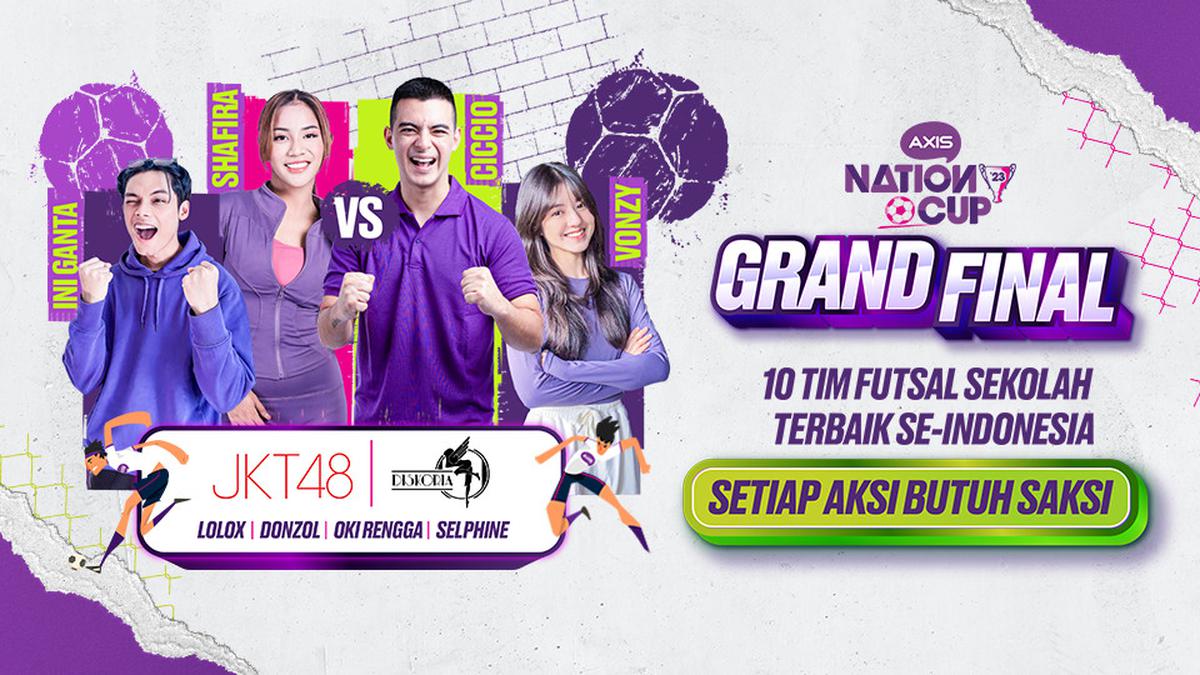Link Live Streaming Grand Final AXIS Nation Cup 2023: Tonton di Vidio - Ragam Bola.com