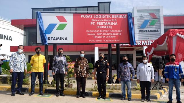 Bea Cukai Batam dan Pertamina Resmikan Pusat Logistik Berikat Terminal ...