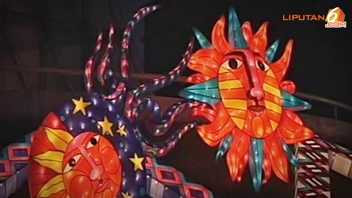 VIDEO: 50 Lampion Semarakan Taiwan
