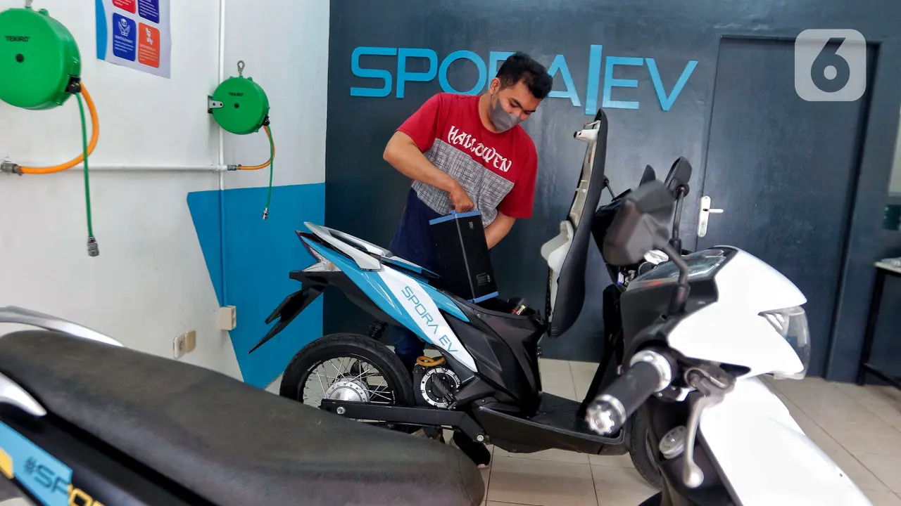 Begini Tahap dan Cara Konversi Motor BBM ke Motor Listrik, Tertarik ...