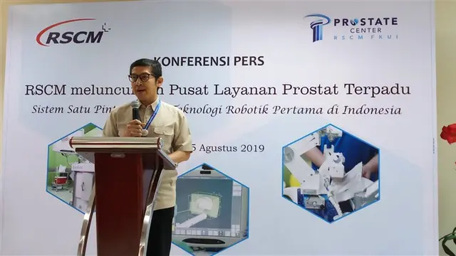 Pertama di Indonesia, RSCM Terapkan Biopsi Prostat Berteknologi Robotik ...