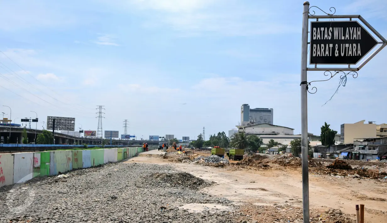 Penataan Ulang Kawasan Kalijodo Terus Digenjot - Foto Liputan6.com