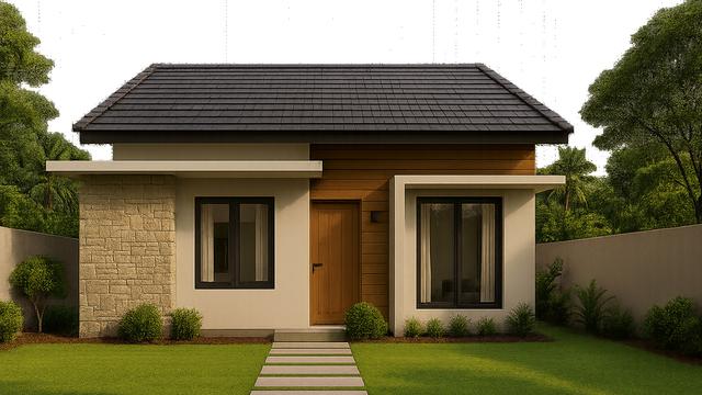 16 Gambar Rumah Sederhana Tapi Rapi dan Lega, Cocok untuk Keluarga Modern